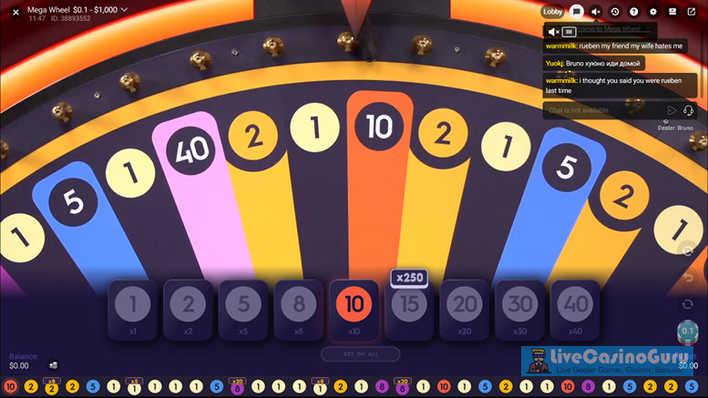Live Dealer Mega Wheel (Pragmatic Play) Review, Bonuses, Pros & Cons